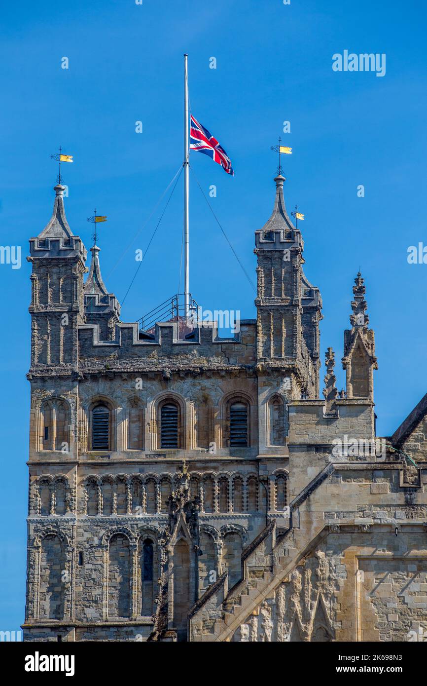 Exeter Cathedral, Exeter, Devon Stock Photo - Alamy