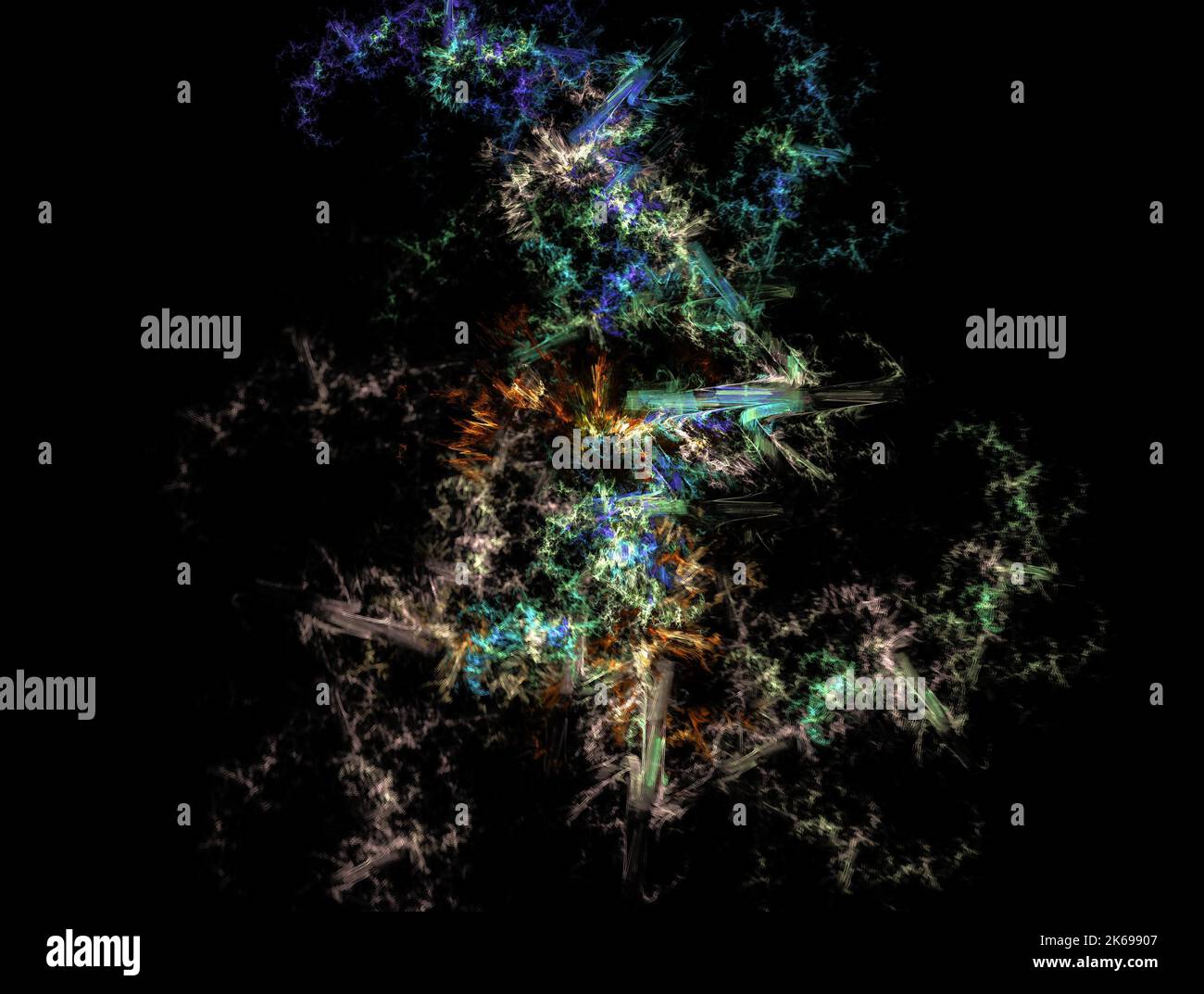 Imaginatory lush fractal texture image abstract background Stock Photo ...