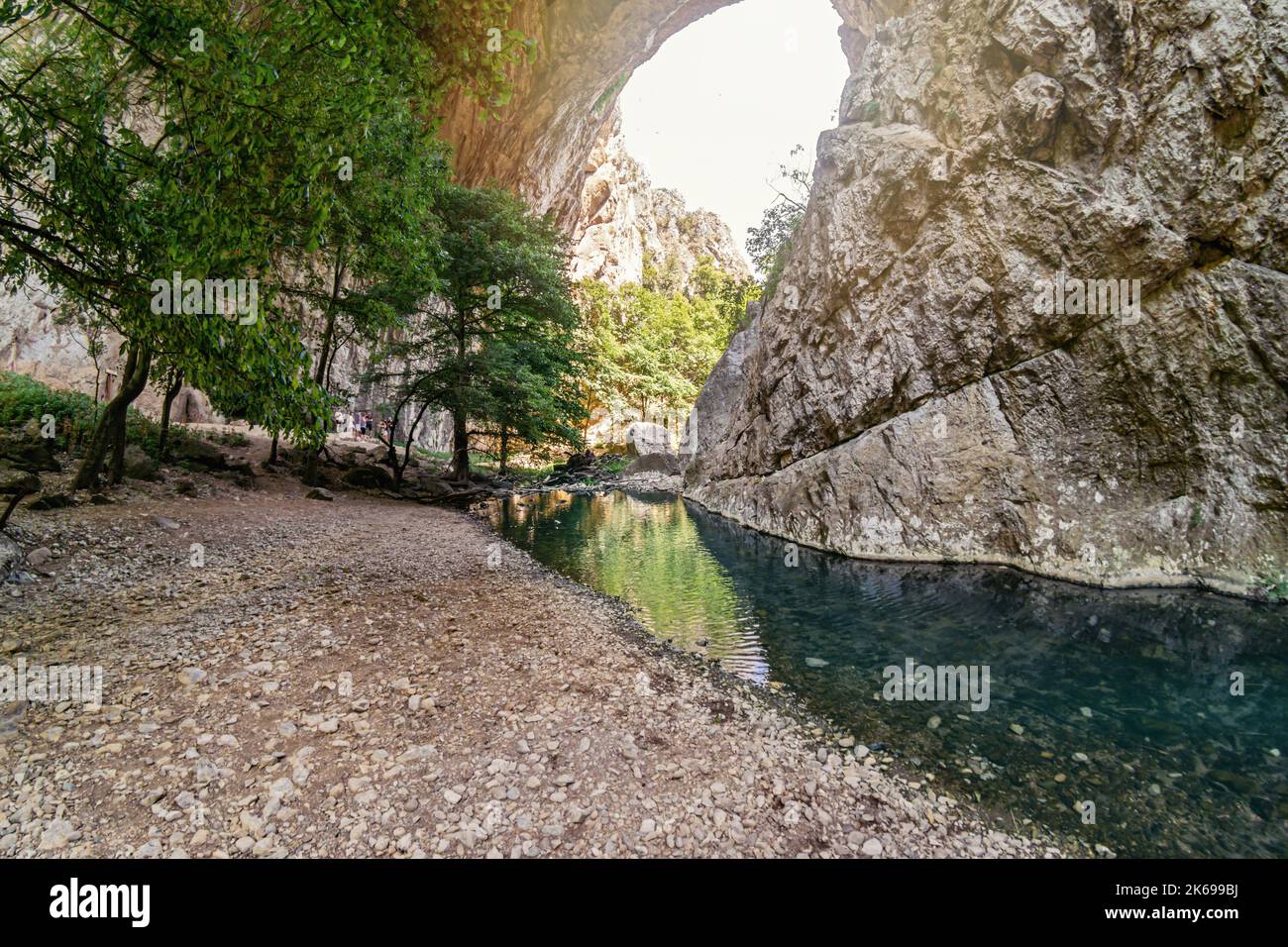 Prerasts of Vratna or Vratna Gates are three natural stone bridges on ...