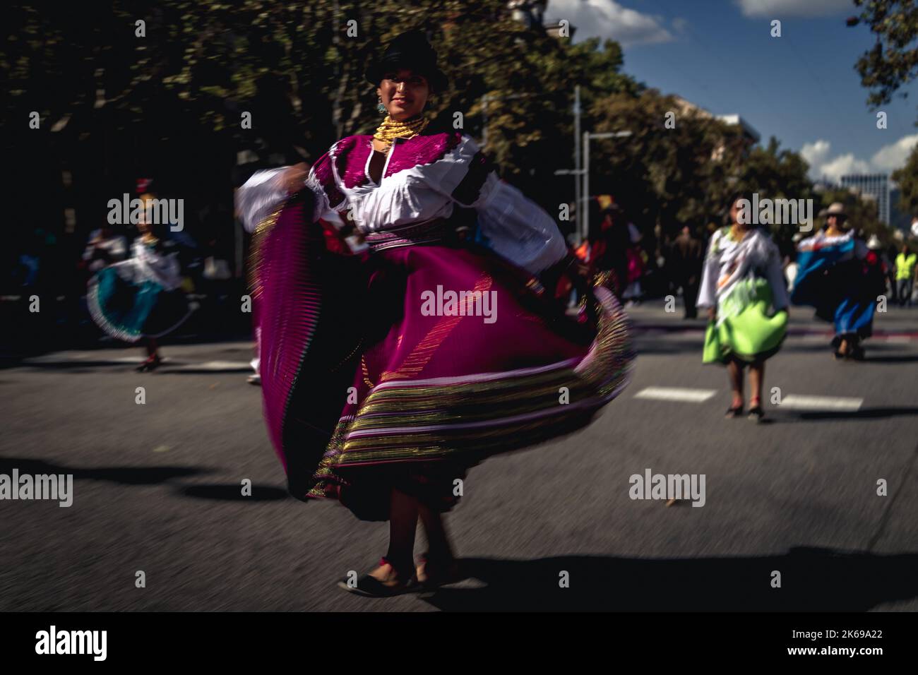 Columbus day parade latin america hi-res stock photography and images ...