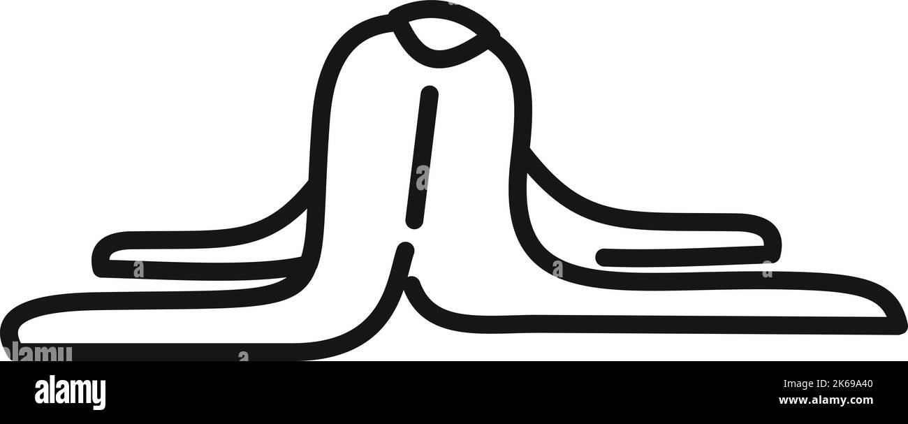 Banana waste icon outline vector. Trash food. Organic ecology Stock ...