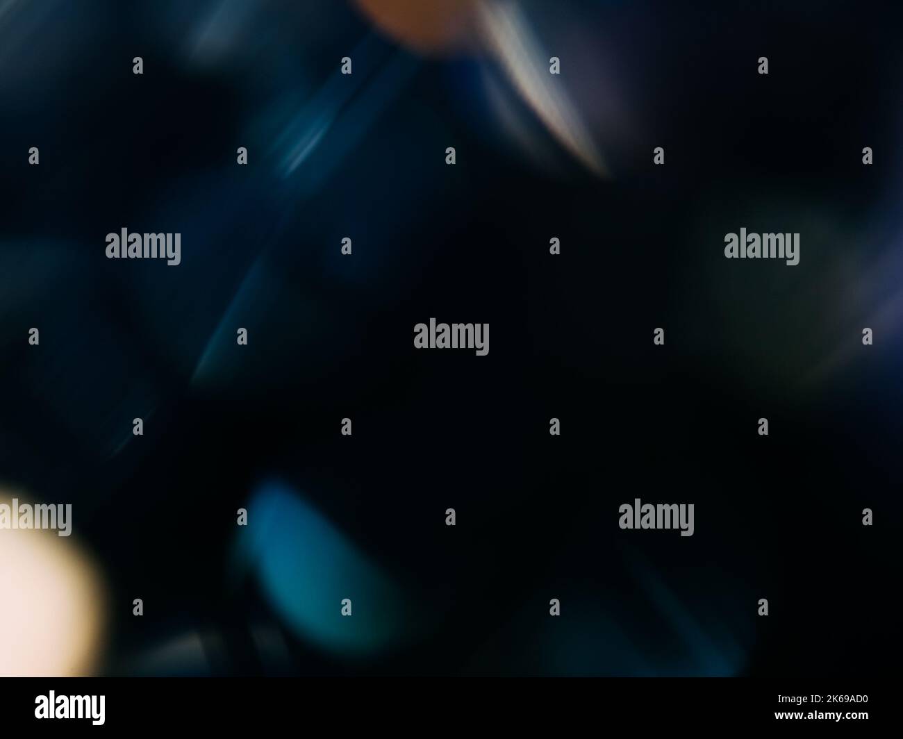 bokeh light overlay lens flare texture blue black Stock Photo - Alamy