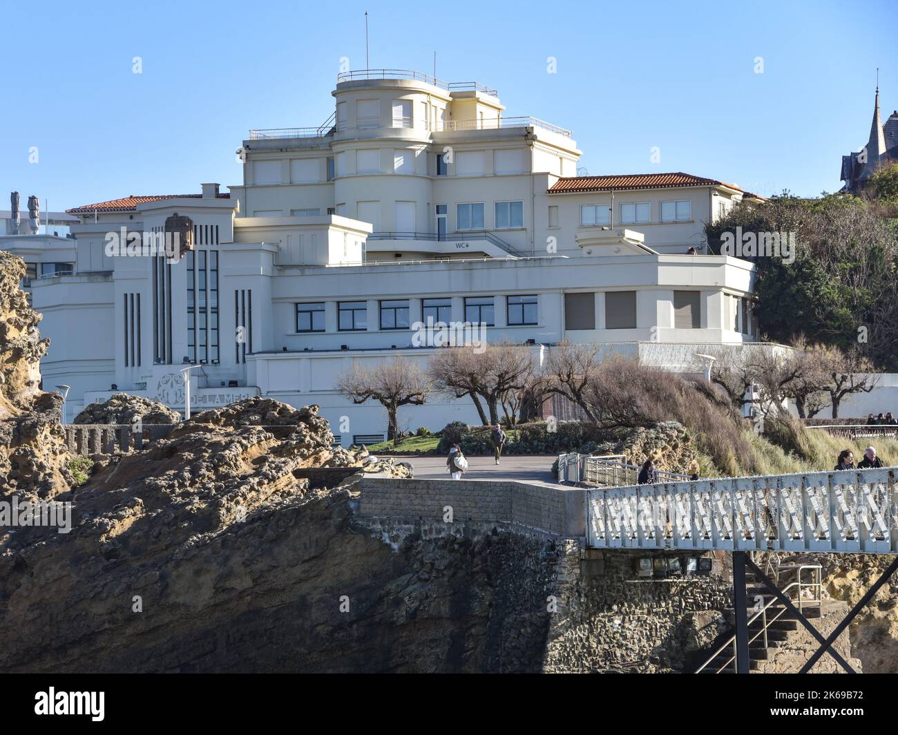 Biarritz, France - 15 Jan, 2023: Biarritz Aquarium & sealife centre in ...