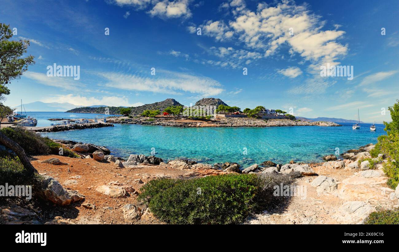 Aponisos beach hi-res stock photography and images - Alamy
