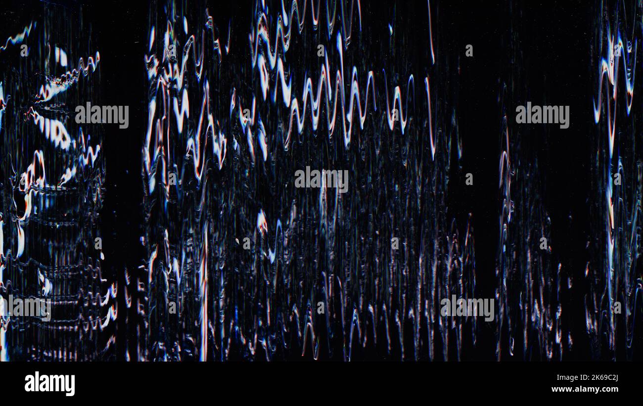 digital glitch noise texture fuzzy artifacts dark Stock Photo - Alamy
