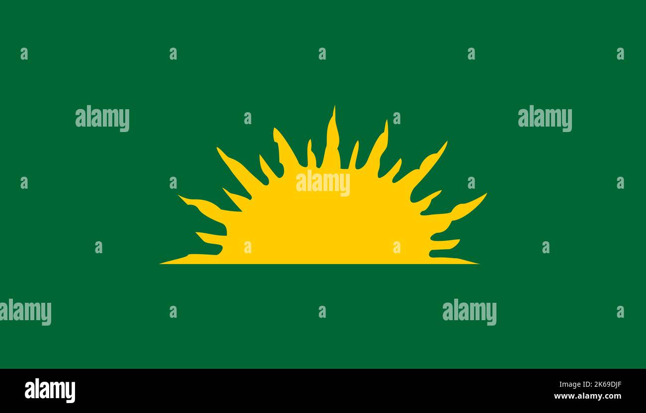 flag of Celtic peoples Gaels. flag representing ethnic group or culture ...