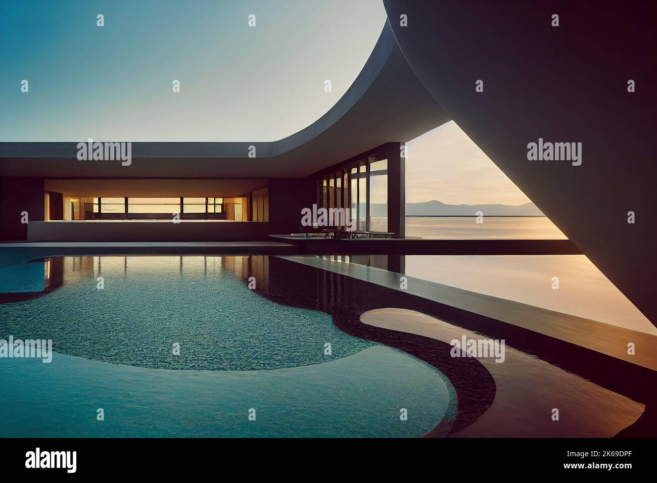 Ultra modern house interior hi-res stock photography and images - Alamy
