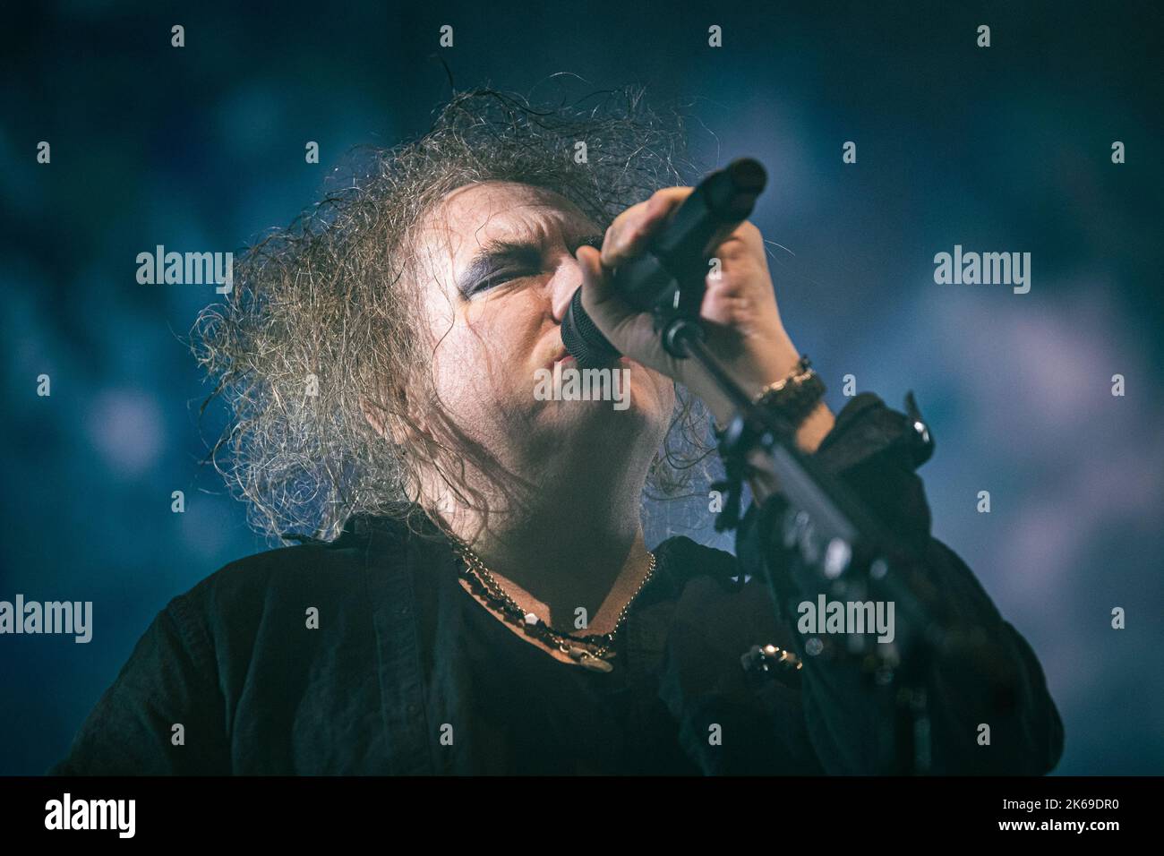 Oslo, Norway. 12th Oct, 2022. The English rock band The Cure performs a ...