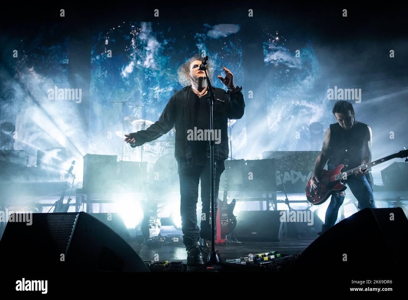 Oslo, Norway. 12th Oct, 2022. The English rock band The Cure performs a ...
