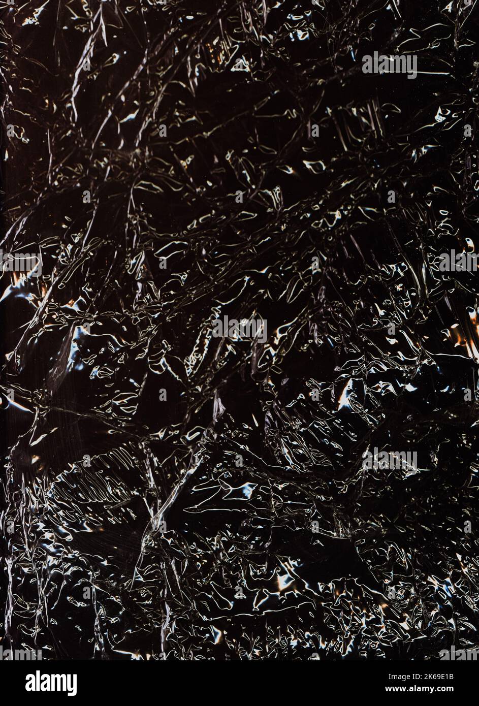 creased foil texture wrinkled noise ripples dark Stock Photo - Alamy