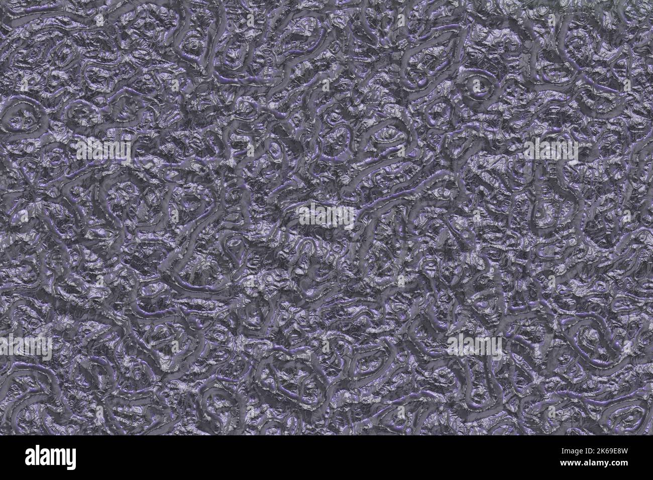 modern artistic purple slime relief digital drawn background or texture ...