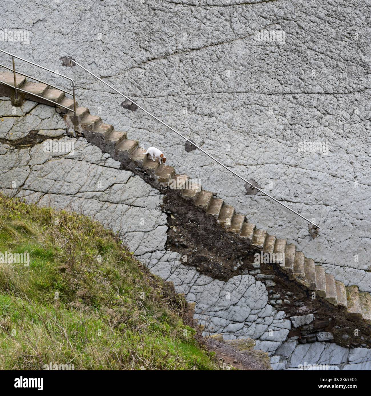 Flysch Rock formations on the Basque Coast. Zumaia, Gipuzkoa, Spain ...