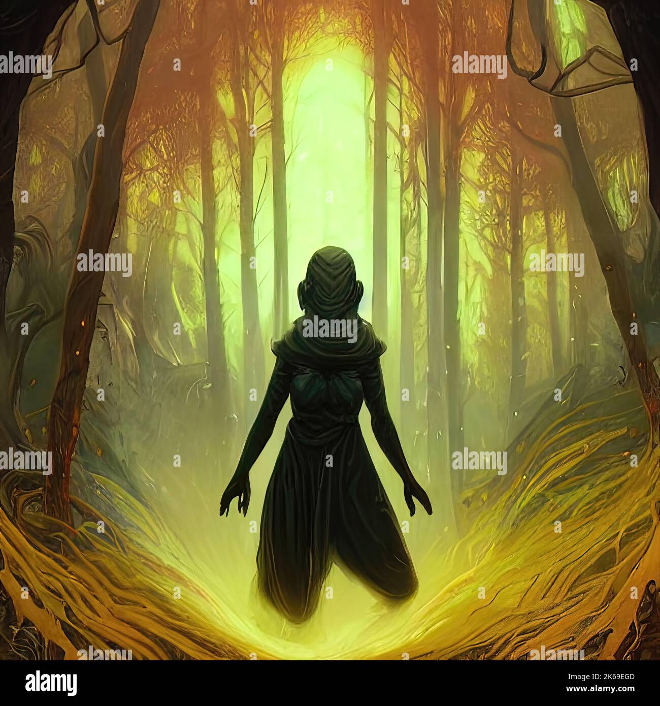 Fictional forest hi-res stock photography and images - Alamy