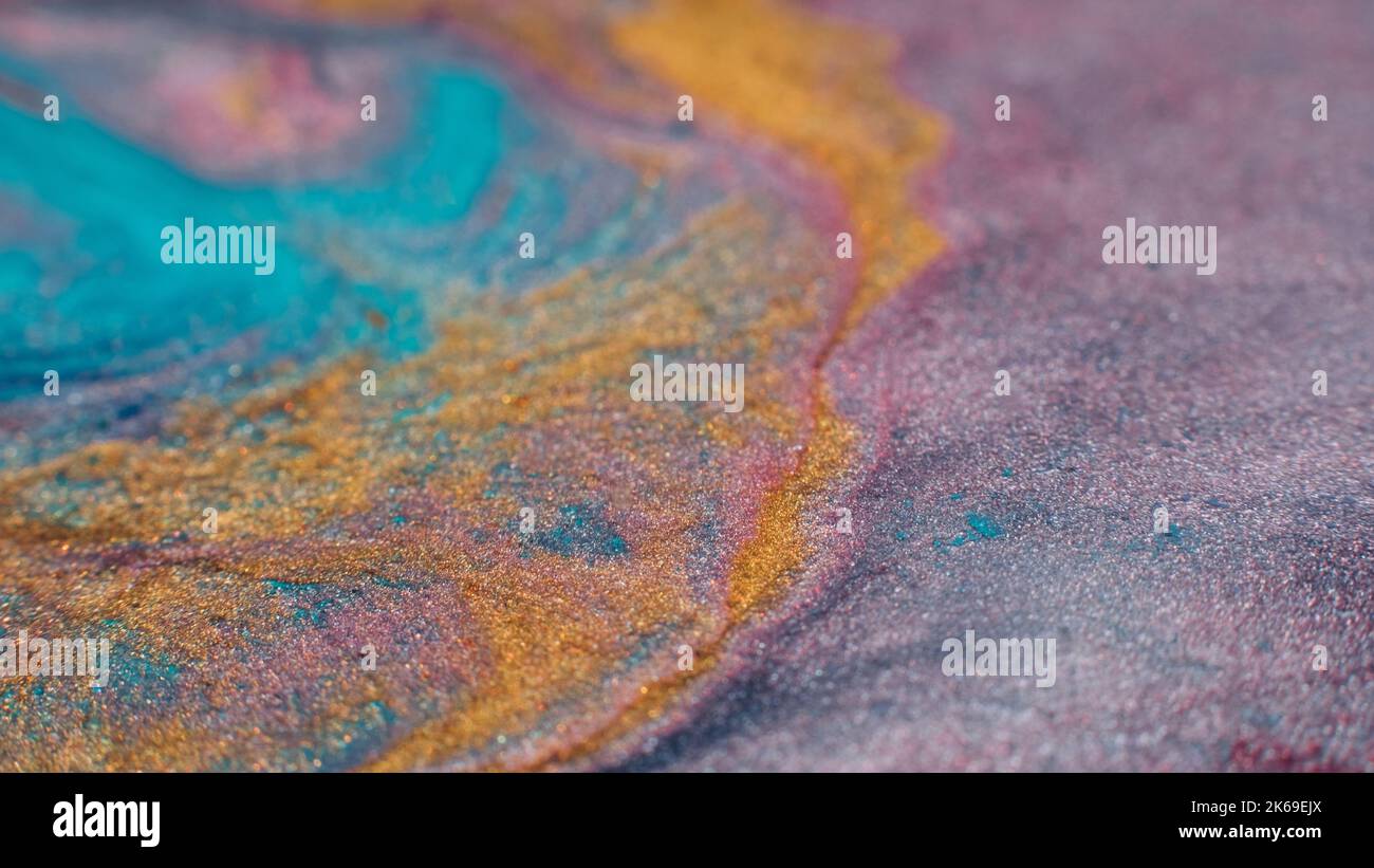 fluid color expressive art creative design Stock Photo - Alamy