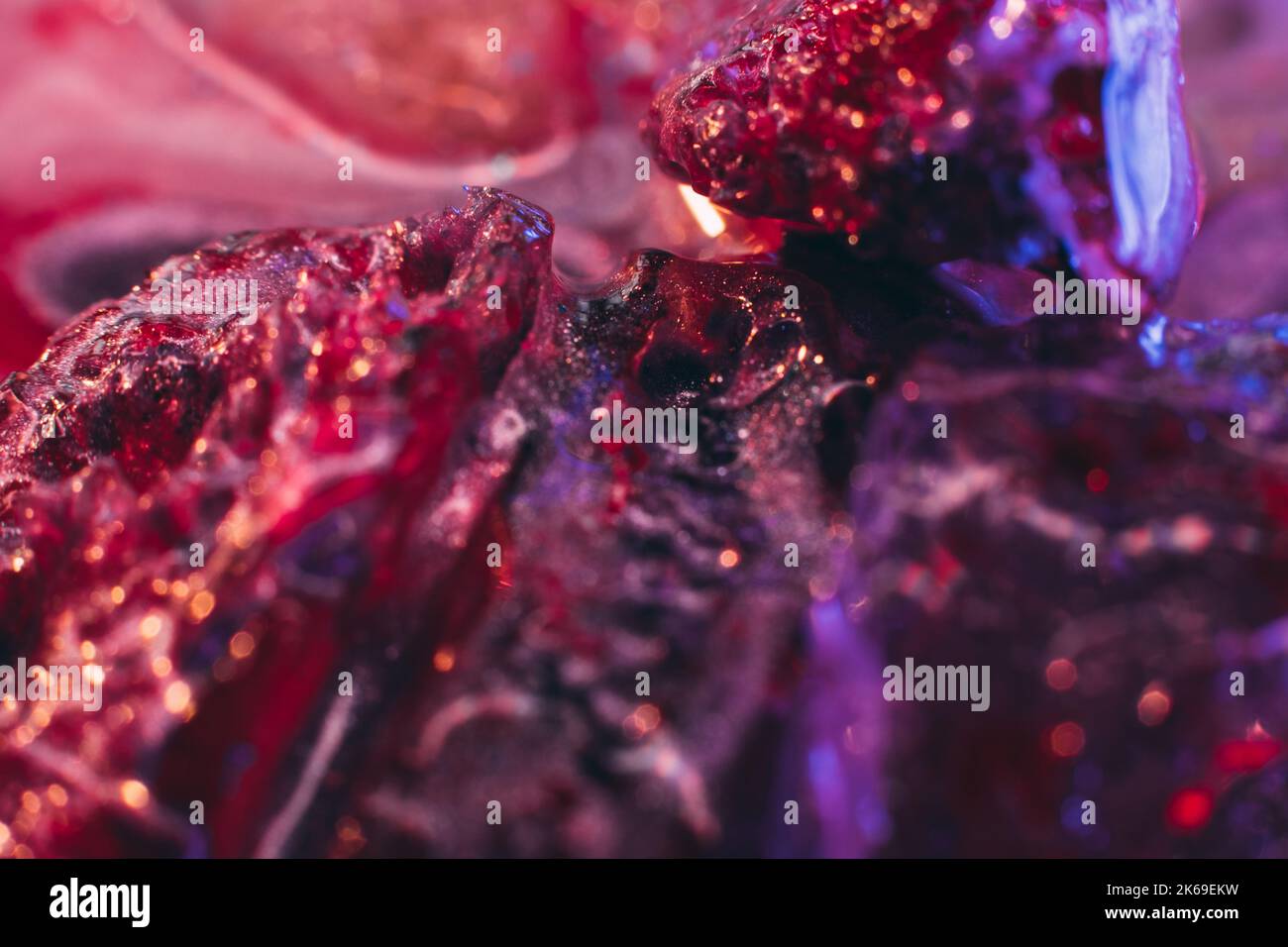 Fluid color expressive art blue hi-res stock photography and images - Alamy