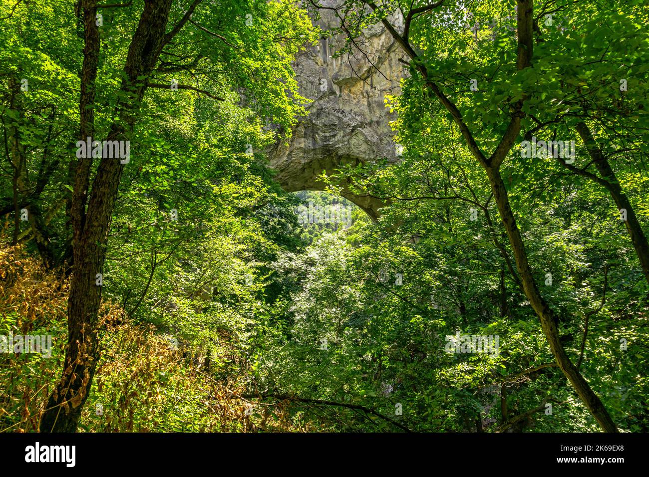 Prerasts of Vratna or Vratna Gates are three natural stone bridges on ...
