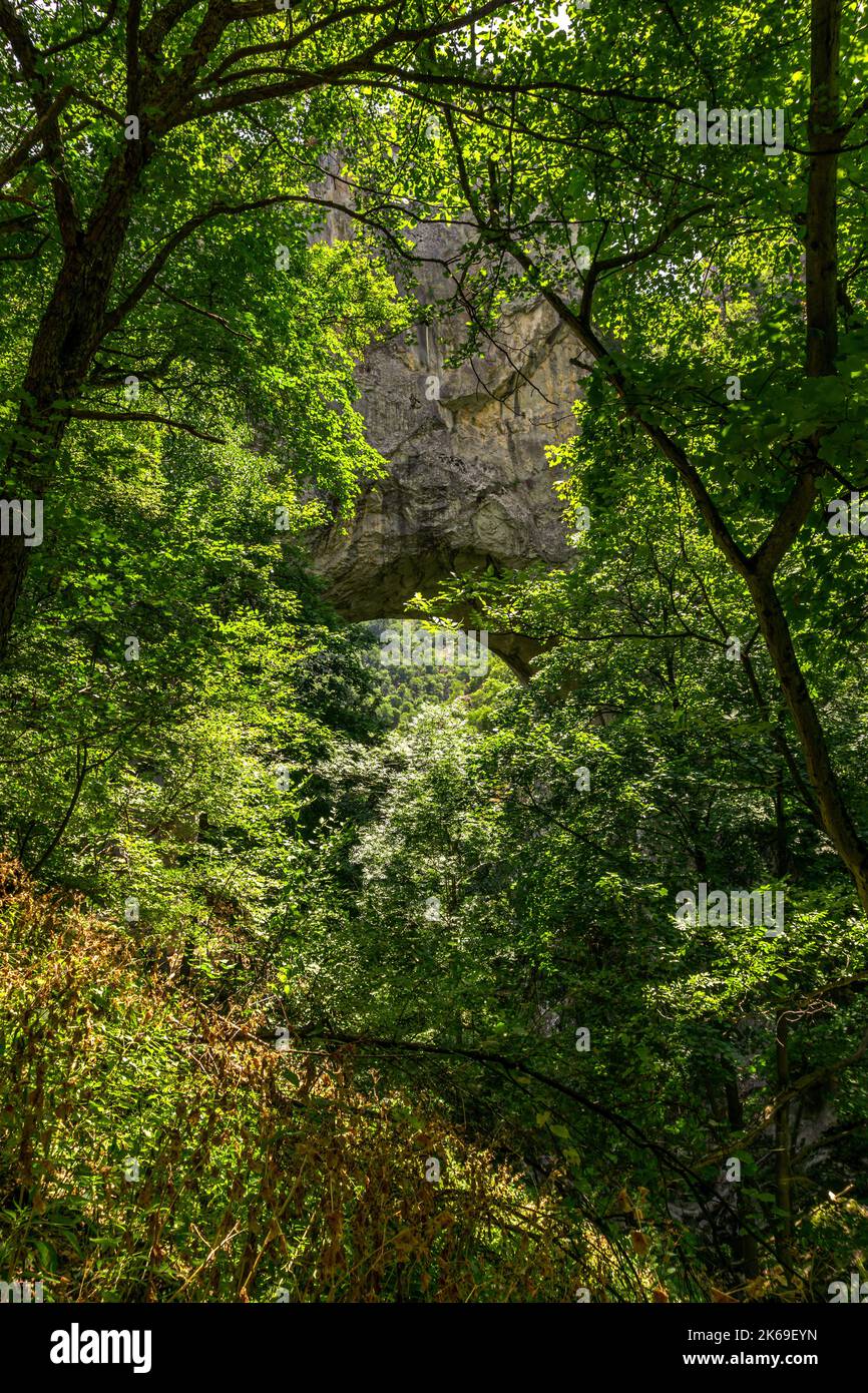 Prerasts of Vratna or Vratna Gates are three natural stone bridges on ...