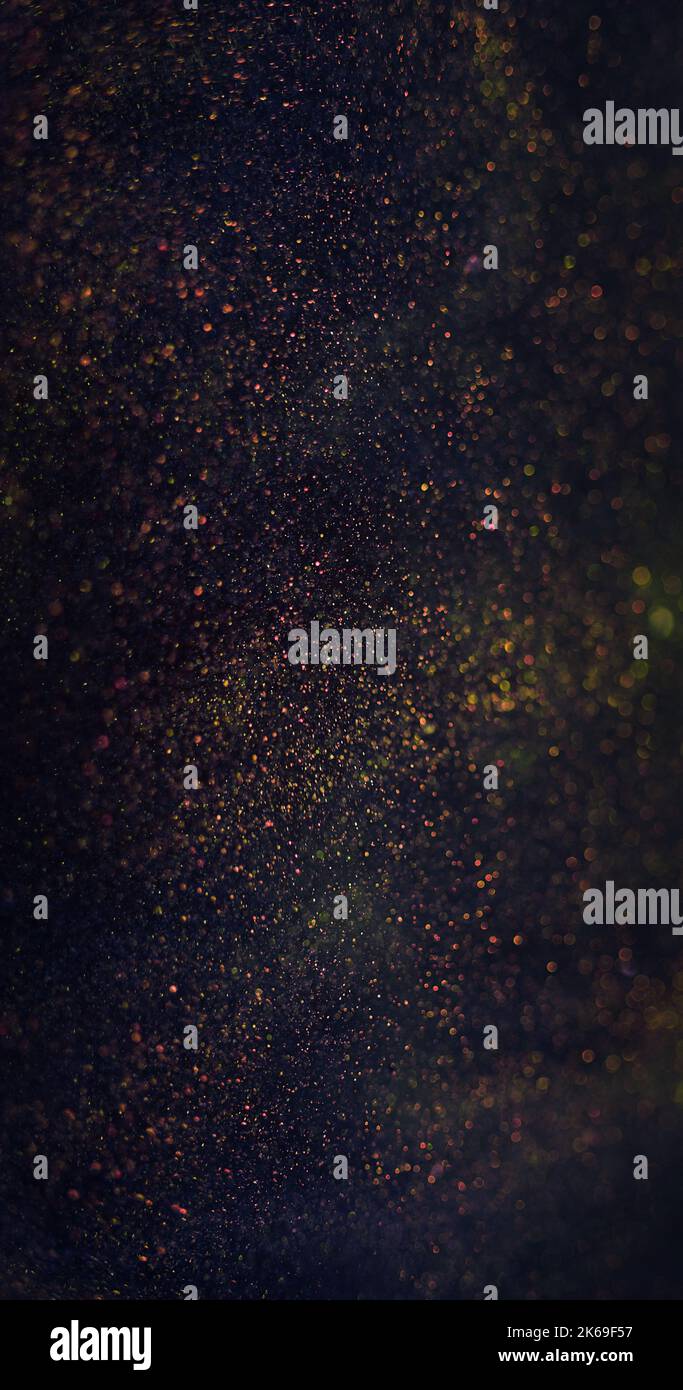 particles texture blur sparks bokeh light orange Stock Photo - Alamy