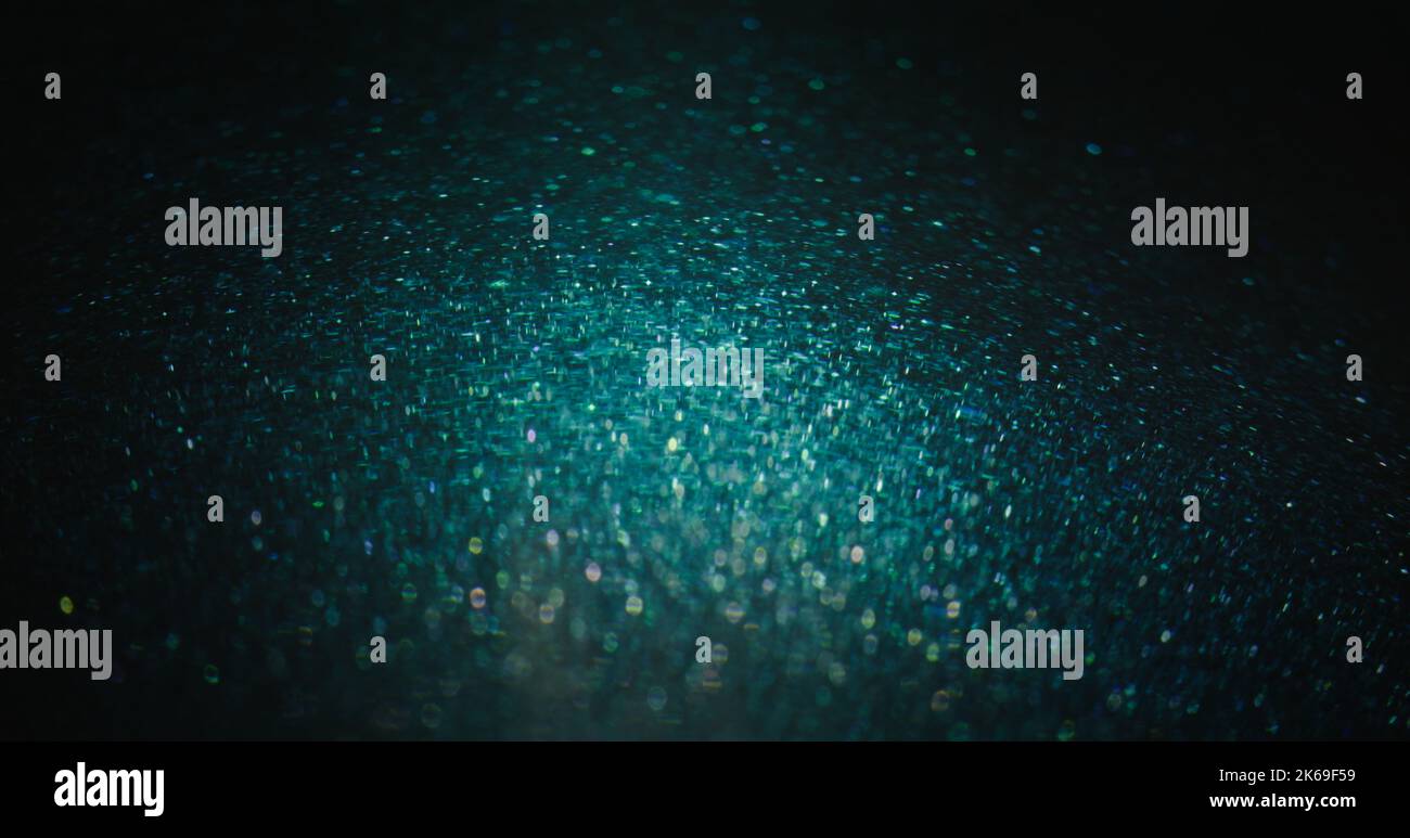 blur sparkles background glitter particles blue Stock Photo - Alamy