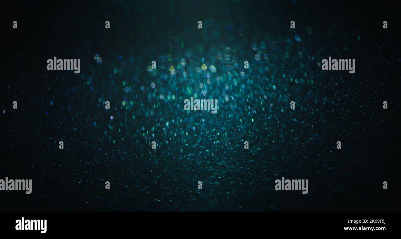 bokeh glitter texture particles background blue Stock Photo - Alamy