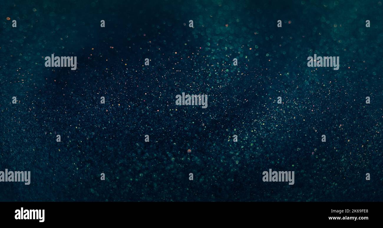 sparkles background blur grain texture blue orange Stock Photo - Alamy