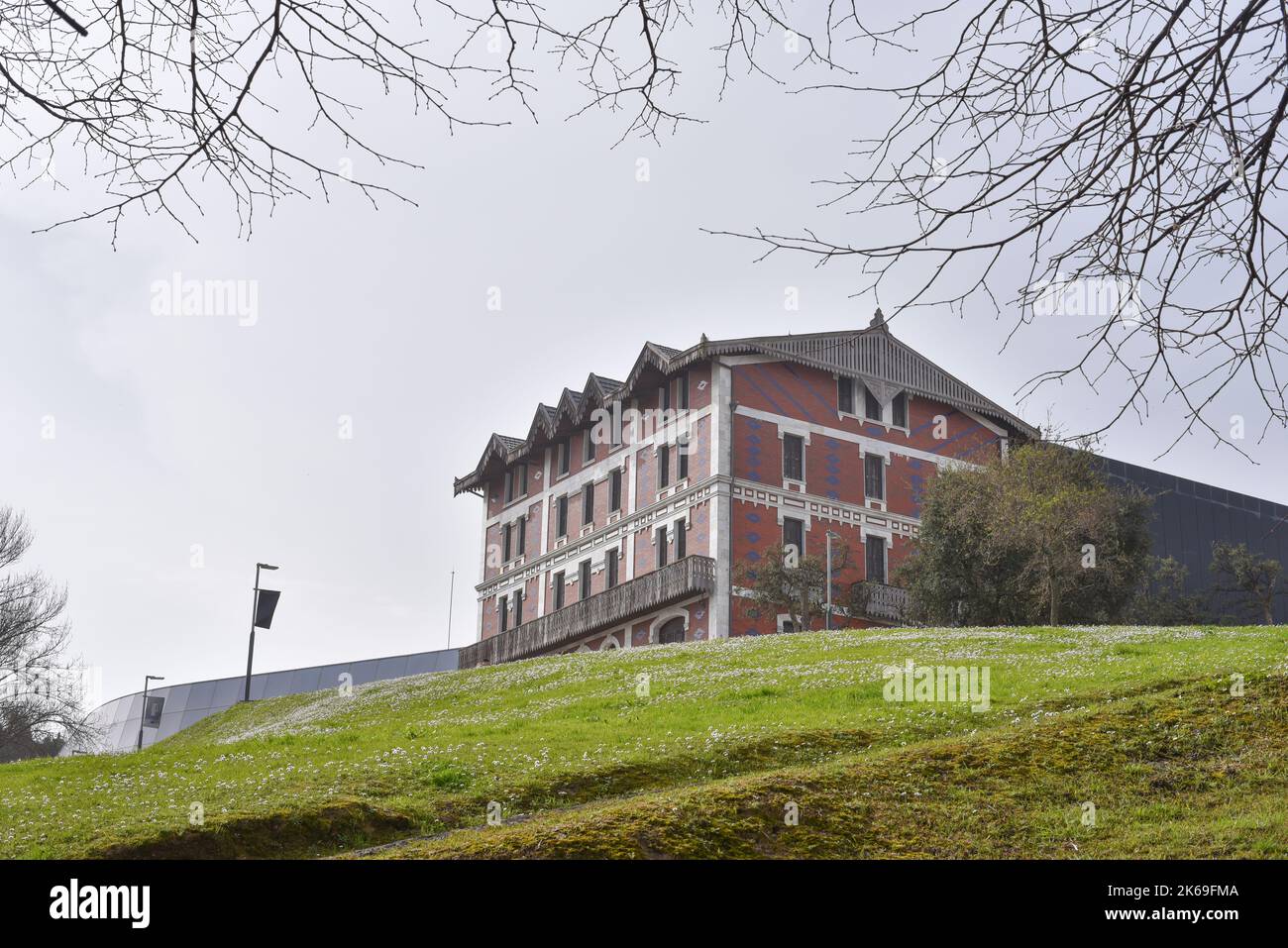 Getaria, Spain - 19 March, 2022: Exterior of the Balenciaga Museum in ... Getaria, Spain - 19 March, 2022: Exterior of the Balenciaga Museum in ...