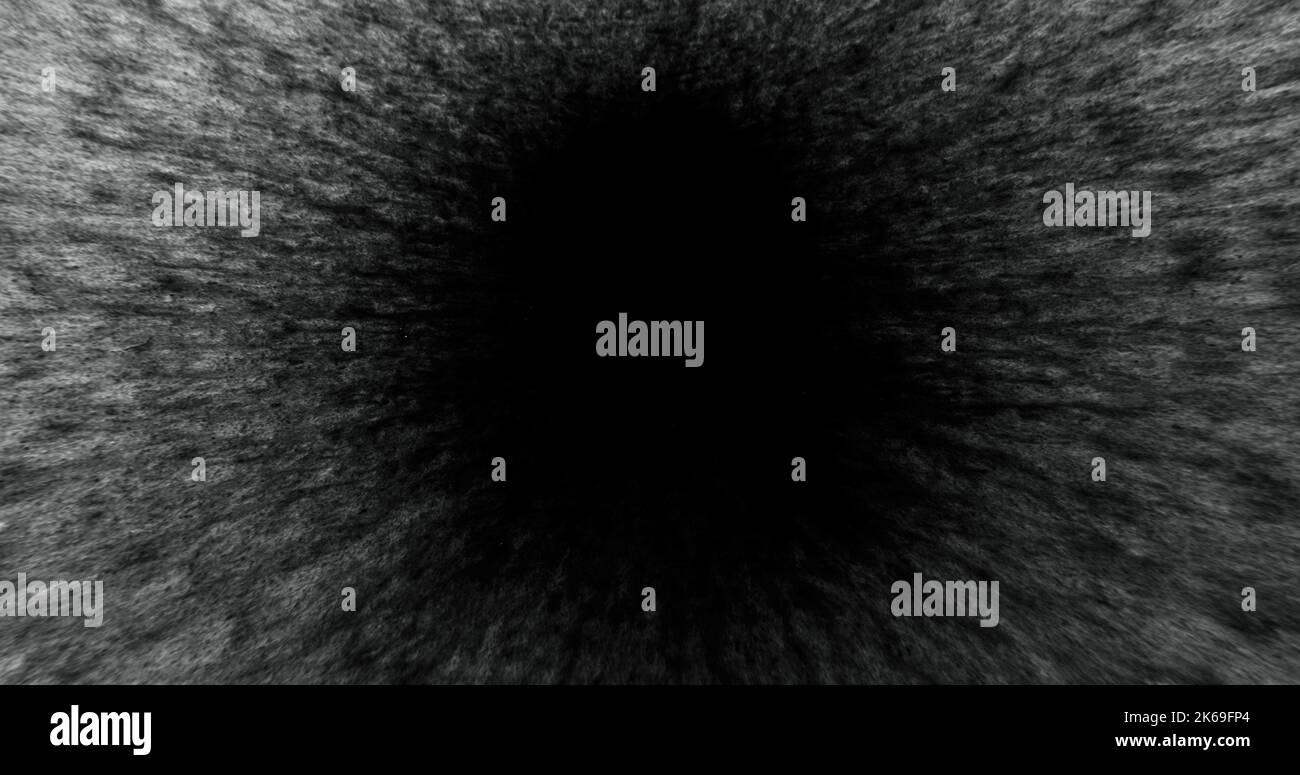 black paint spatter grain noise texture ink blob Stock Photo - Alamy