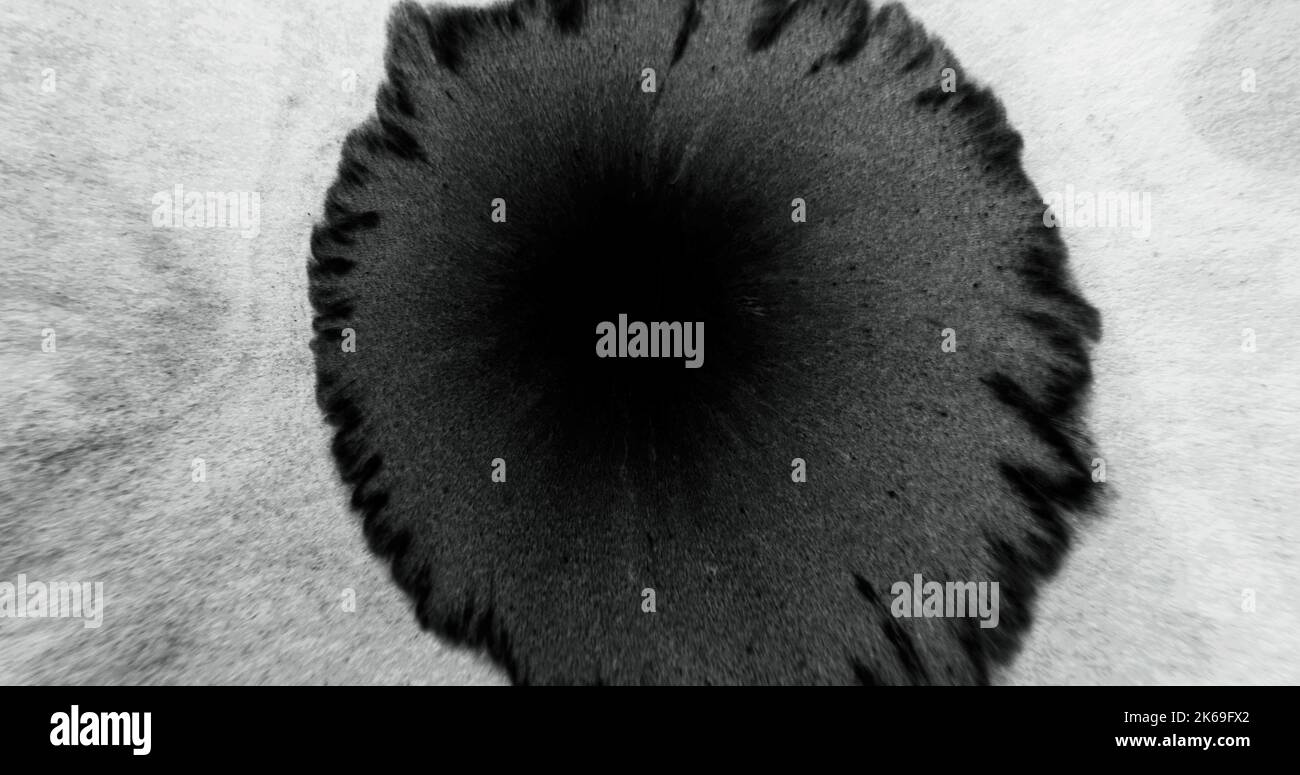 black ink splatter texture paint splash on paper Stock Photo - Alamy