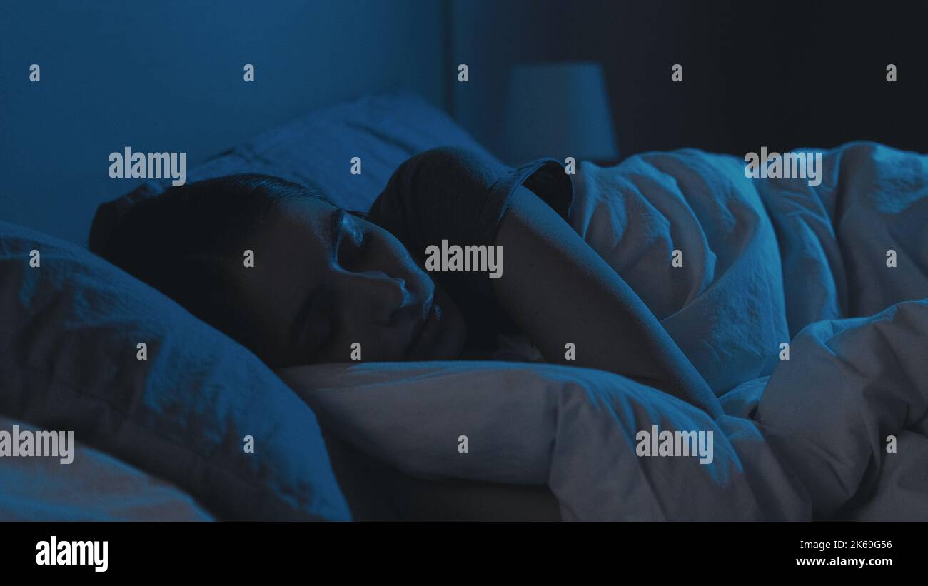 Night rest sweet dreams woman hi-res stock photography and images - Alamy