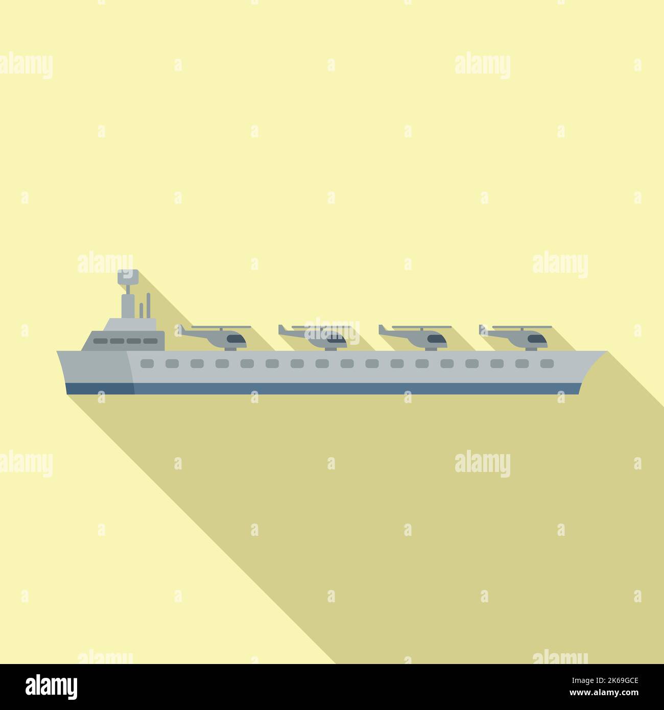 Aircraft carrier icon flat vector. Navy ship. Military warship Stock Vector Image & Art - Alamy