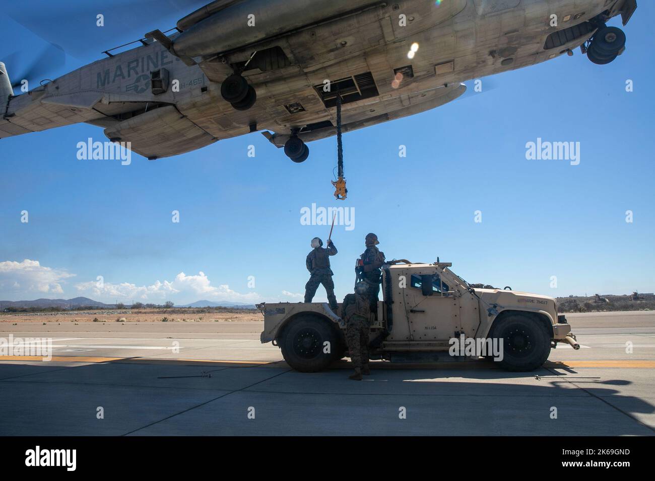 U.S. Marines with 1st Landing Support Battalion, 1st Marine Logistics ...
