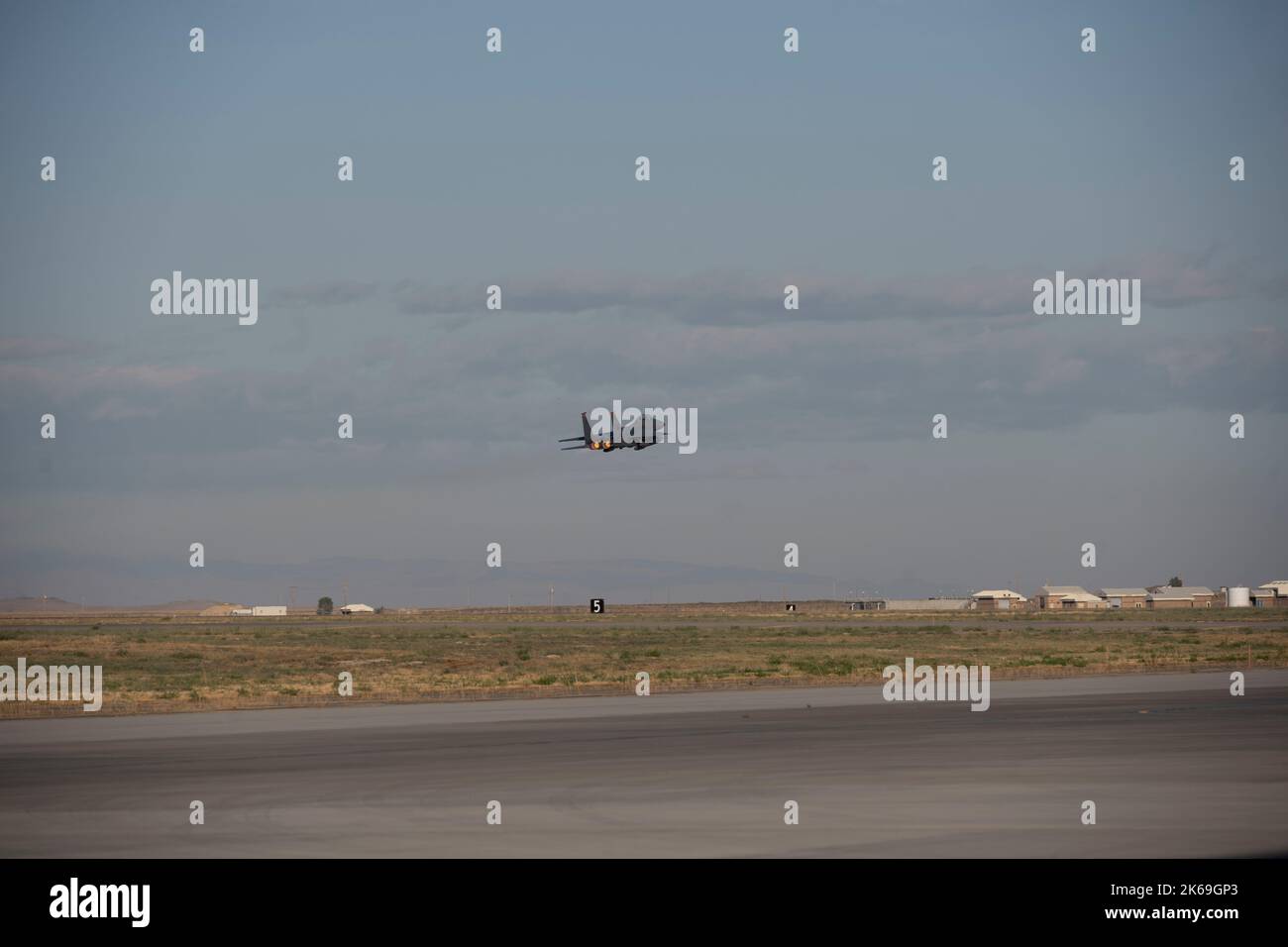U.S. Air Force Airmen assigned to the 389th Fighter Squadron (FS) fly ...