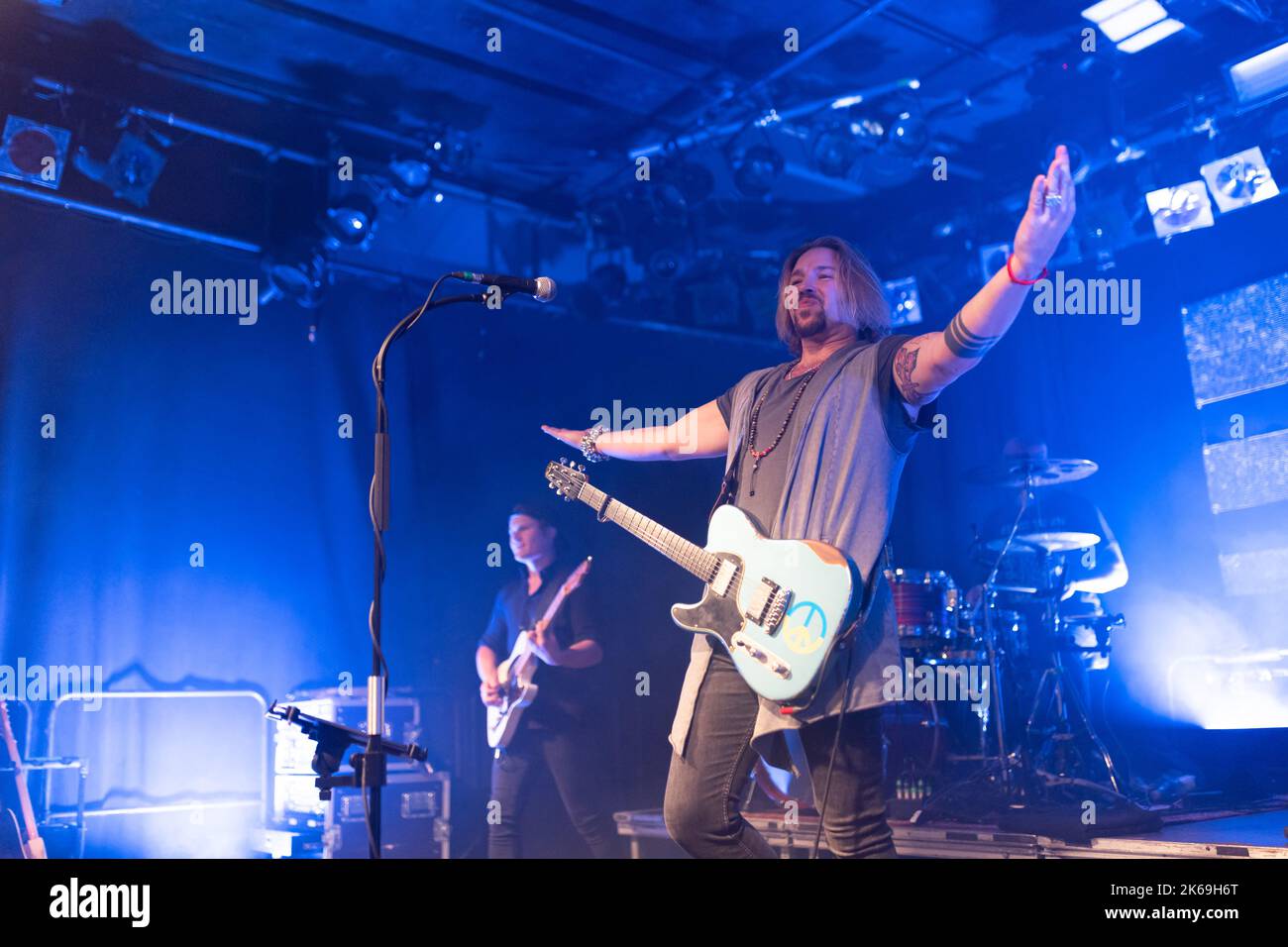 Nuremberg, Germany. 12th Oct, 2022. The singer Gil Ofarim is on stage ...