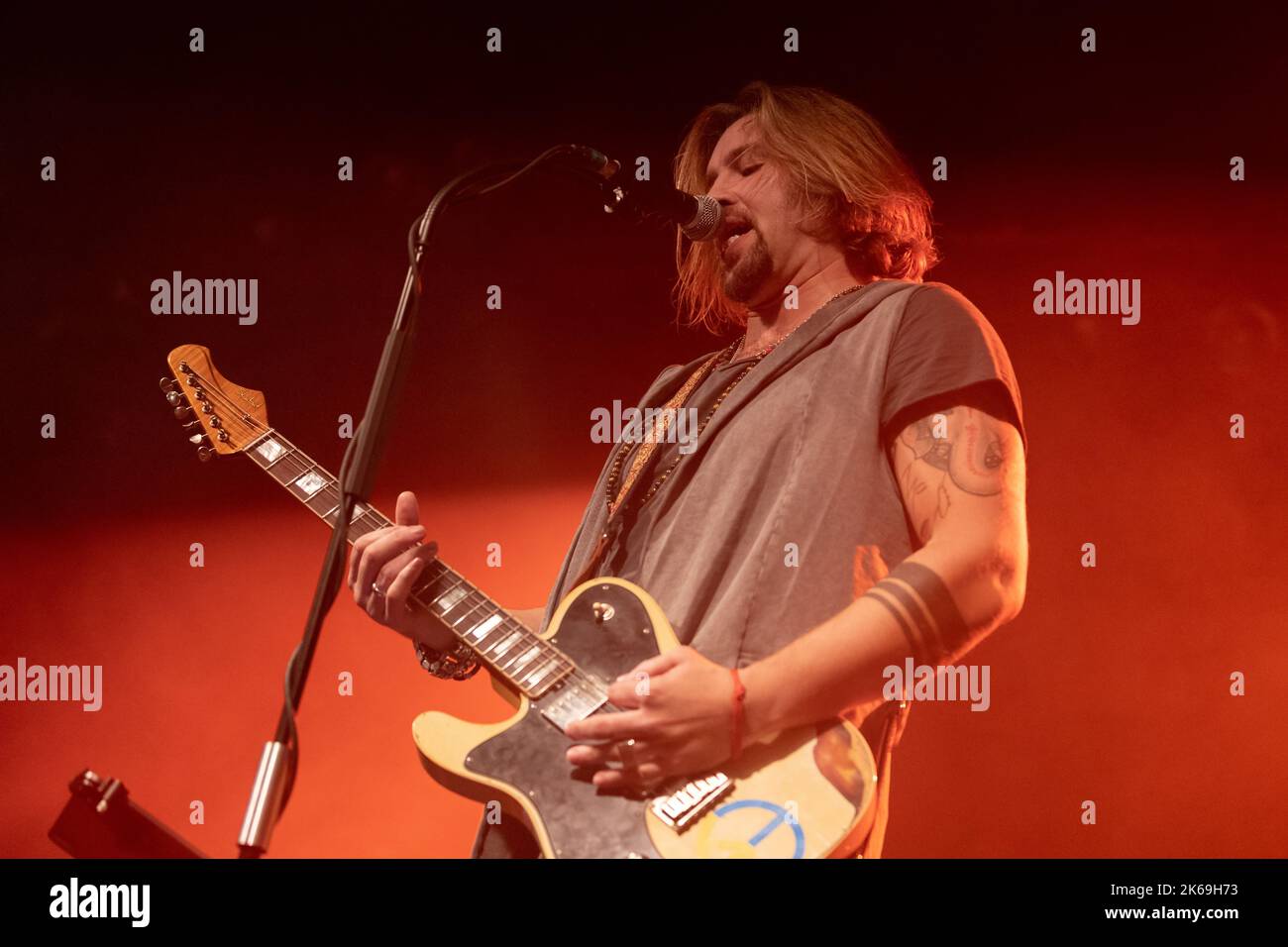 Nuremberg, Germany. 12th Oct, 2022. The singer Gil Ofarim is on stage ...