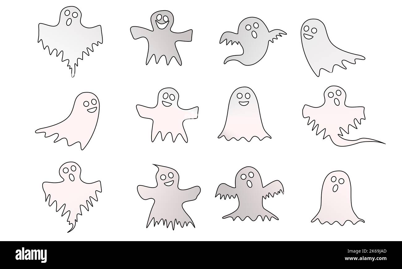 Ghosts halloween hi-res stock photography and images - Alamy