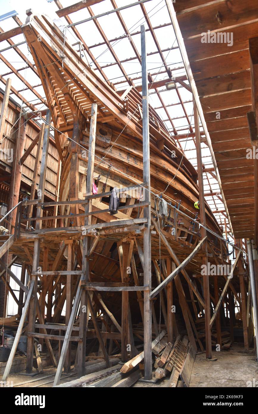 Pasaia, Gipuzkoa, Spain - 26 May, 2022: Historic Whaling Boat ...