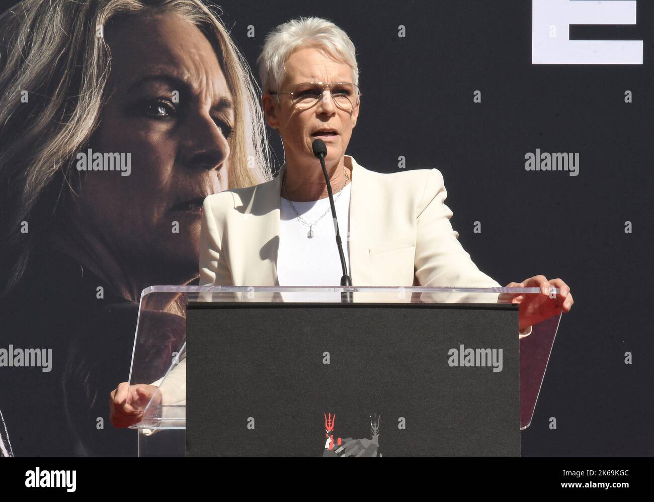 Jamie Lee Curtis Hand & Footprint Ceremony held at the TCL Chinese ...