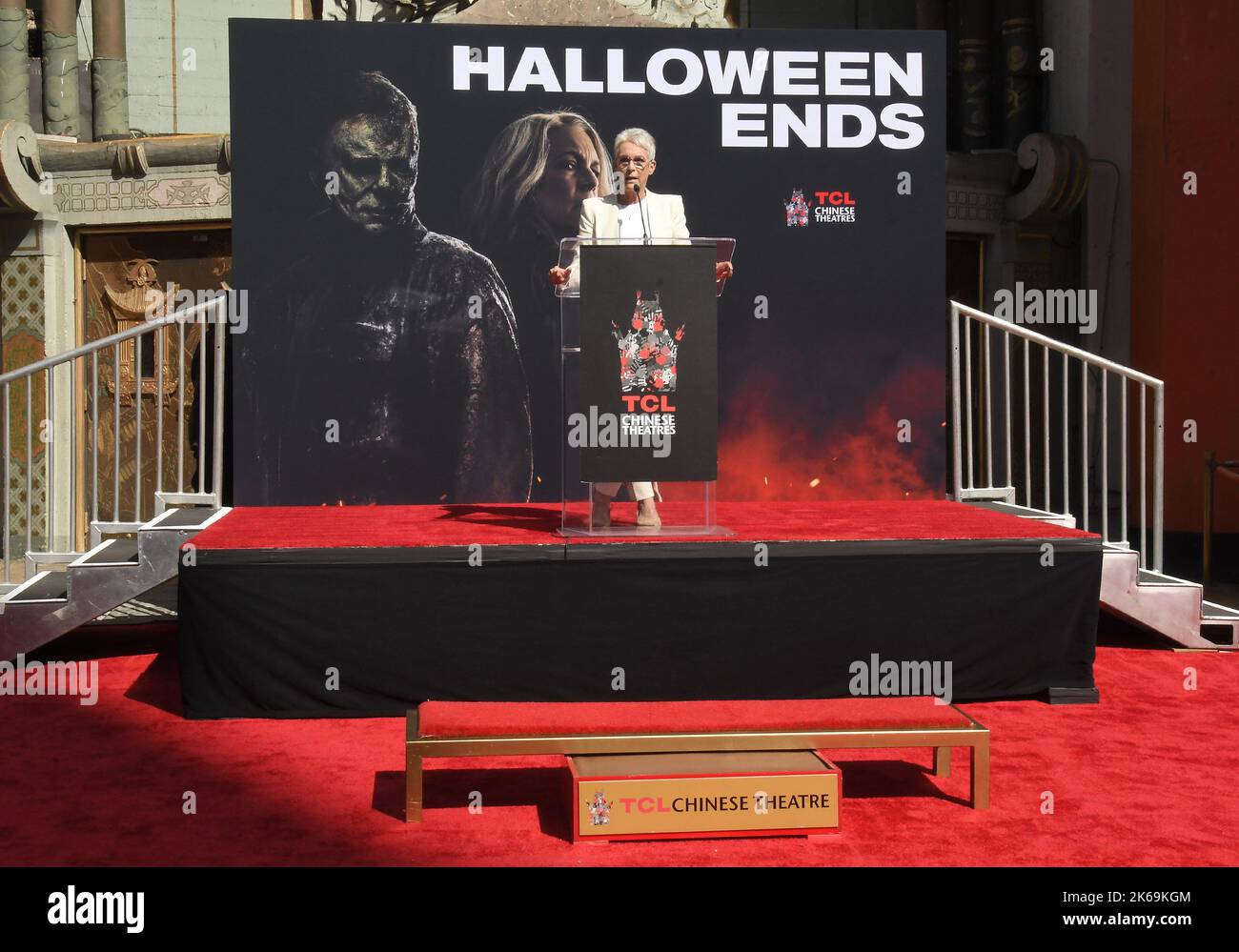 Jamie Lee Curtis Hand & Footprint Ceremony held at the TCL Chinese ...