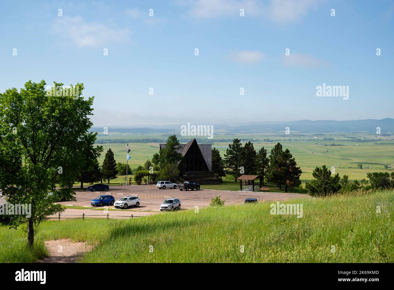 Paha Sapa/Bear Butte, a sacred site for Sioux Native Americans/Indians ...