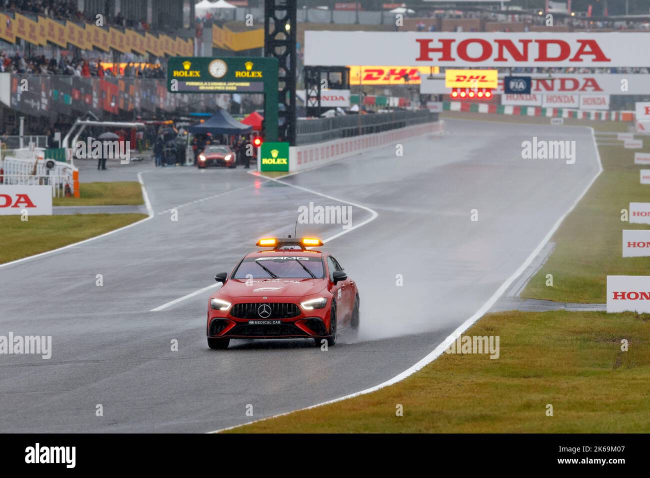 Suzuka, Japan. 9th Oct, 2022. F1 Medical Car, Mercedes-AMG GT 63 S ...