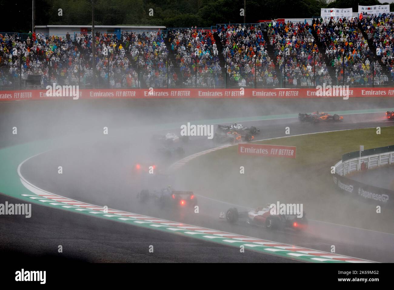 Suzuka, Japan. 9th Oct, 2022. Start, F1 Grand Prix of Japan at Suzuka ...