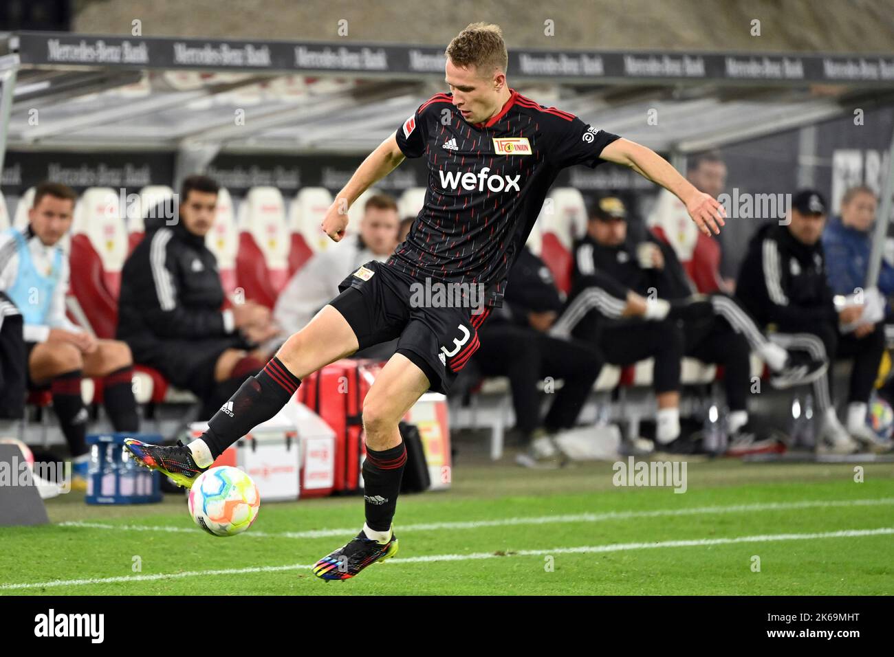 Stuttgart, Deutschland. 09th Oct, 2022. Paul JAECKEL (Union Berlin ...
