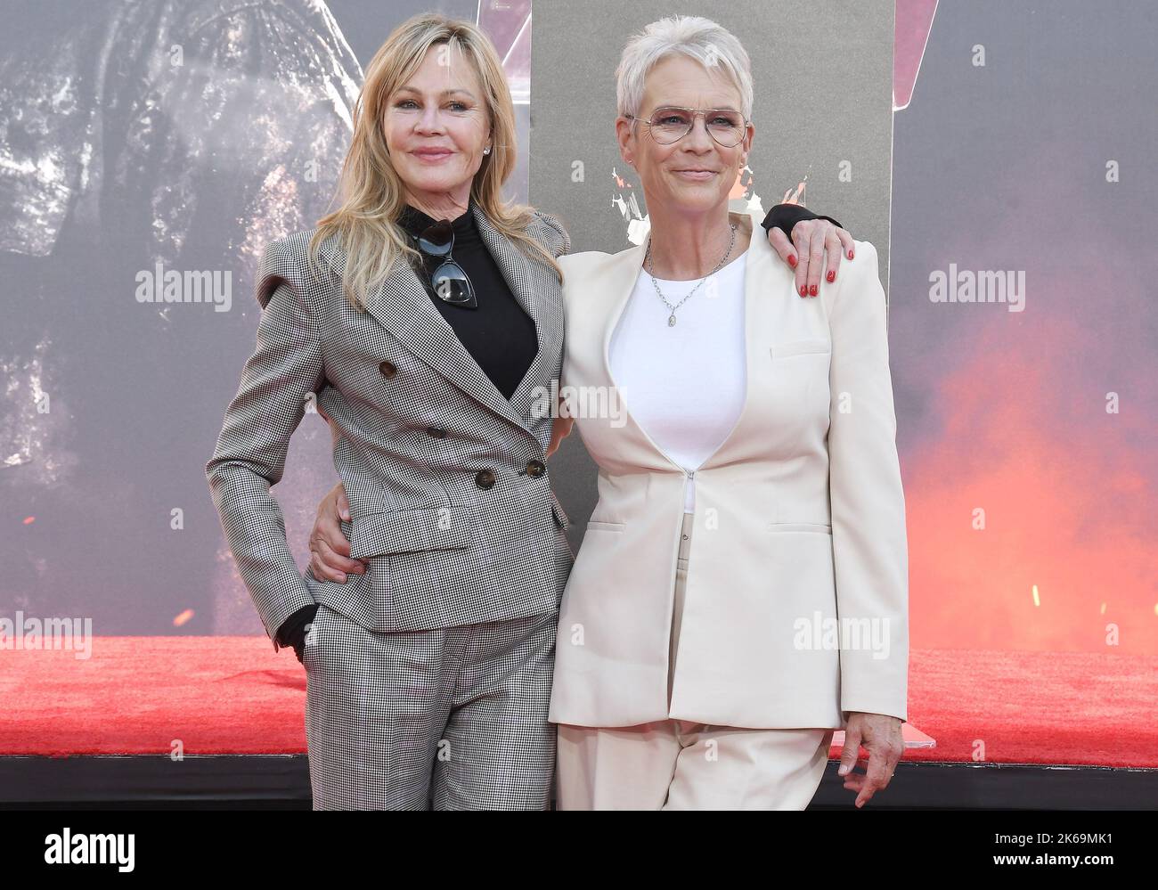 (L-R) Melanie Griffith and Jamie Lee Curtis at the Jamie Lee Curtis ...