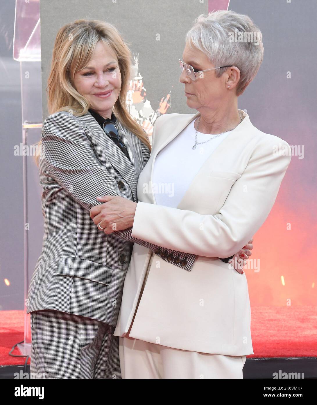 (L-R) Melanie Griffith and Jamie Lee Curtis at the Jamie Lee Curtis ...