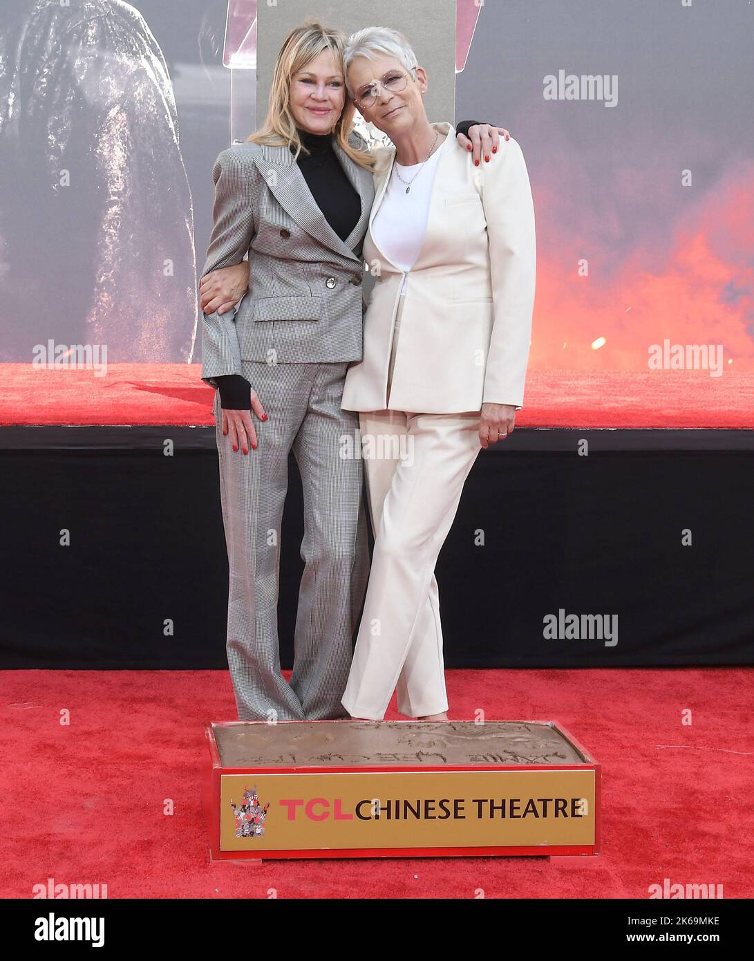 (L-R) Melanie Griffith and Jamie Lee Curtis at the Jamie Lee Curtis ...