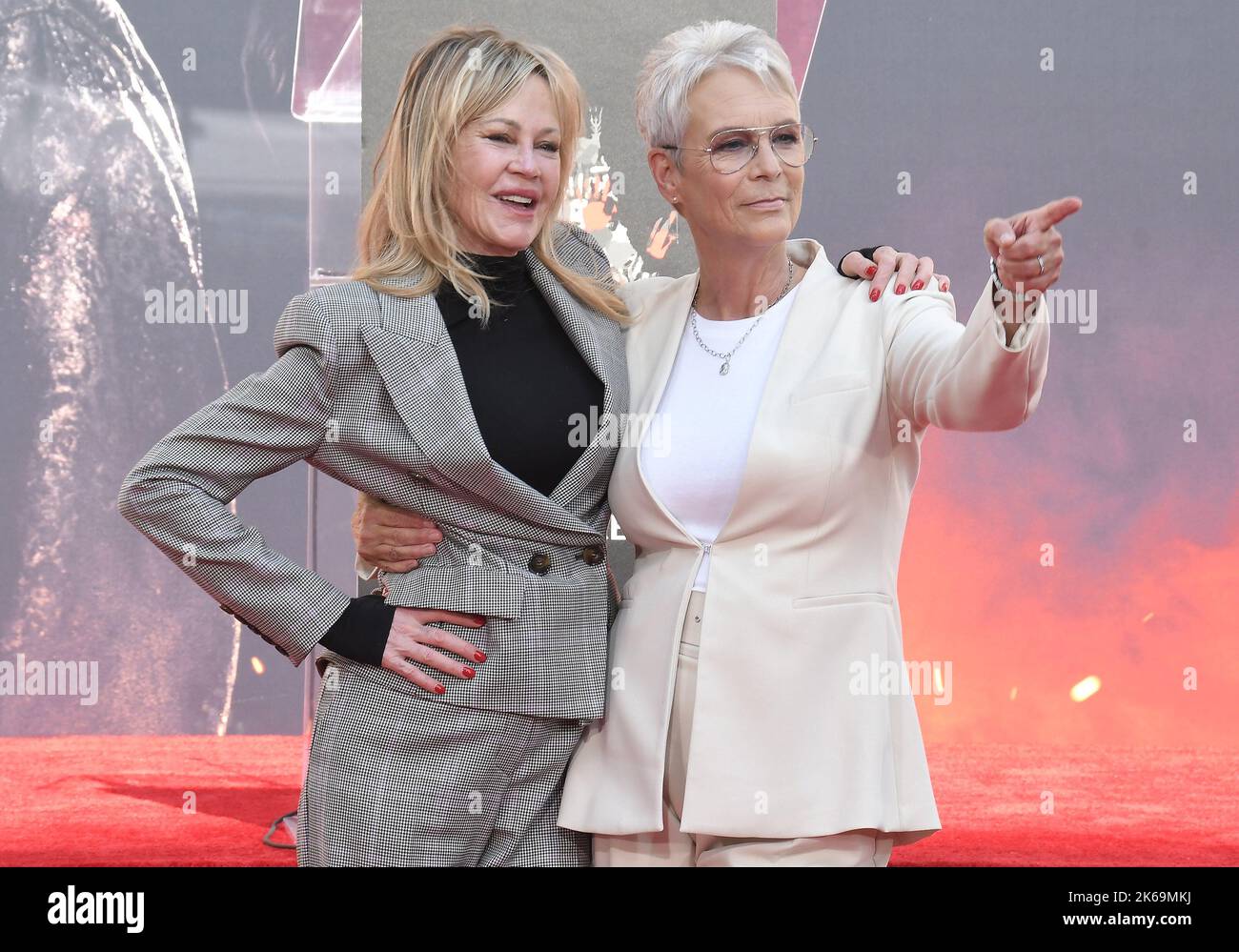 (L-R) Melanie Griffith and Jamie Lee Curtis at the Jamie Lee Curtis ...