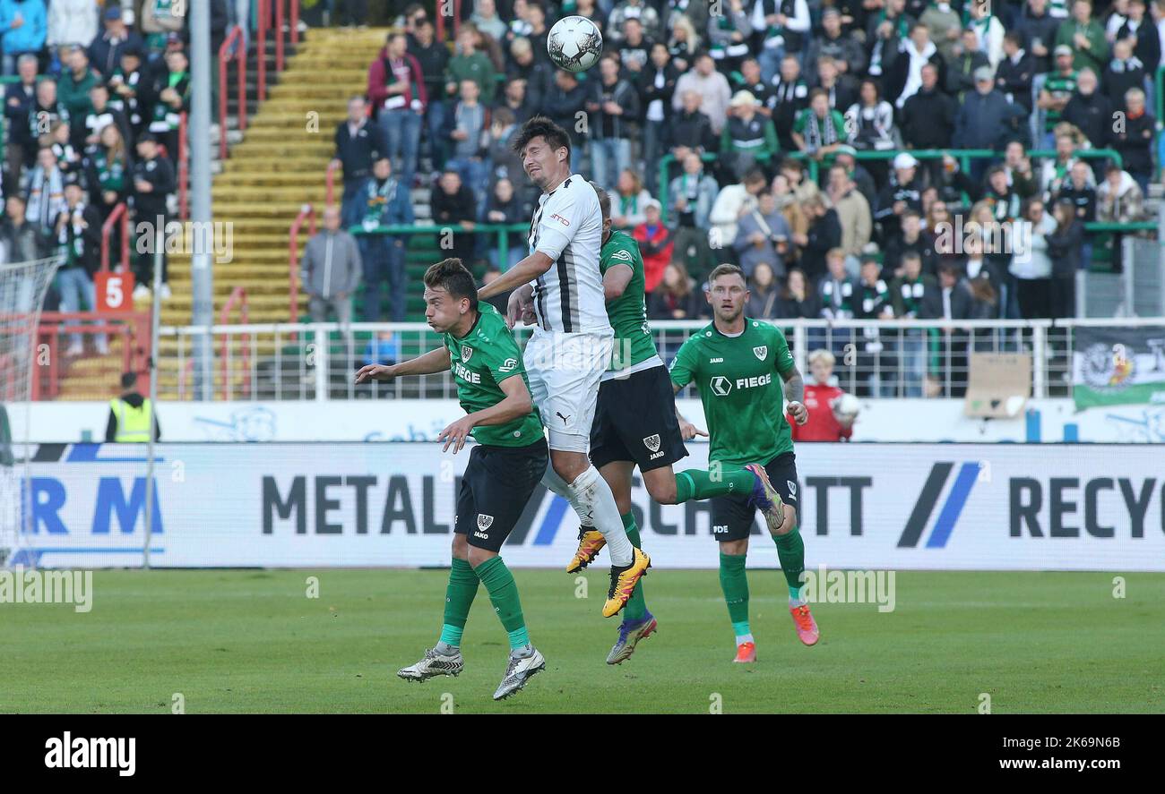 Muenster, Deutschland. 08th Oct, 2022. firo: 08.10.2022, football ...