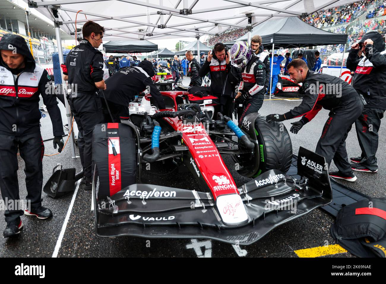 Suzuka, Japan. 9th Oct, 2022. #24 Guanyu Zhou (CHN, Alfa Romeo F1 Team ...