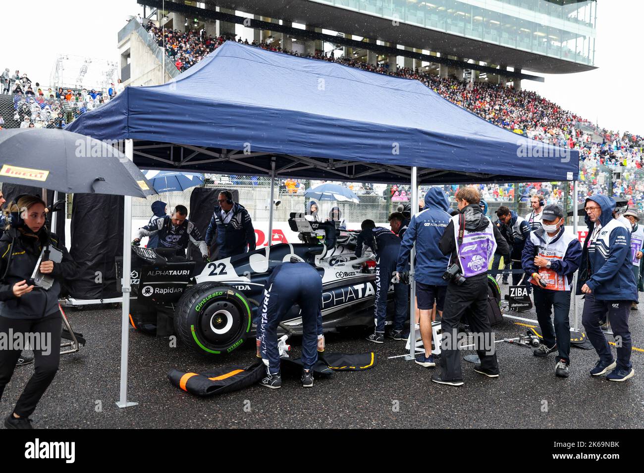 Suzuka, Japan. 9th Oct, 2022. #22 Yuki Tsunoda (JPN, Scuderia ...