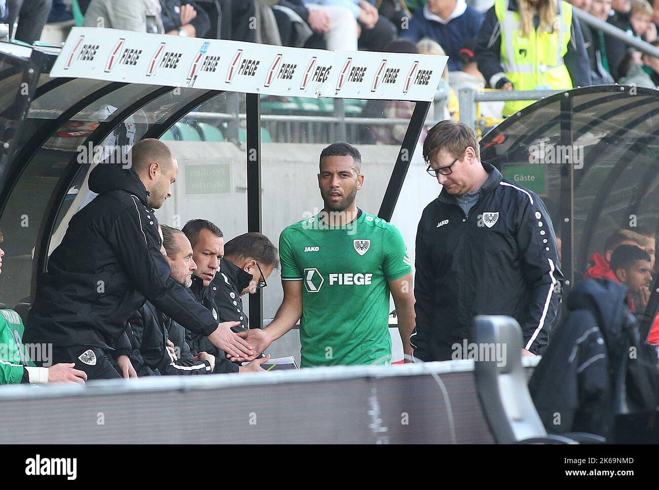 Muenster, Deutschland. 08th Oct, 2022. firo: 08.10.2022, football ...